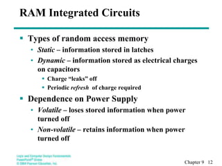 ram.pdf | Data Storage and Warehousing | Computing