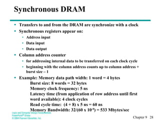 ram.pdf | Data Storage and Warehousing | Computing