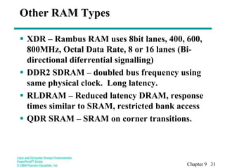 ram.pdf | Data Storage and Warehousing | Computing