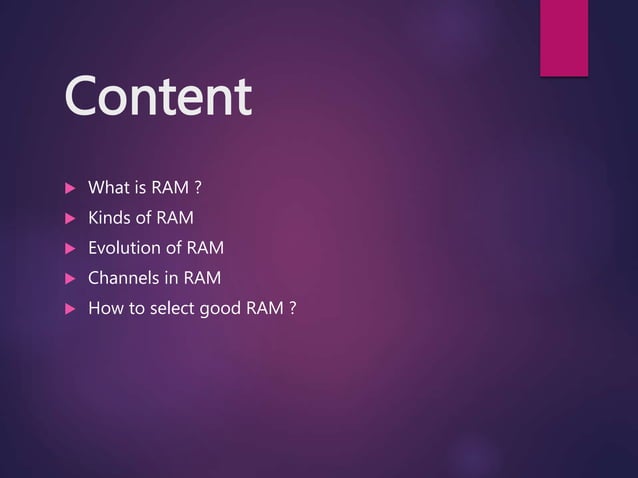 Rampptx It Is About Random Access Memory Which Is Used Pc Ppt