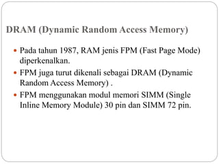 Ram random-access-memory | PPTX