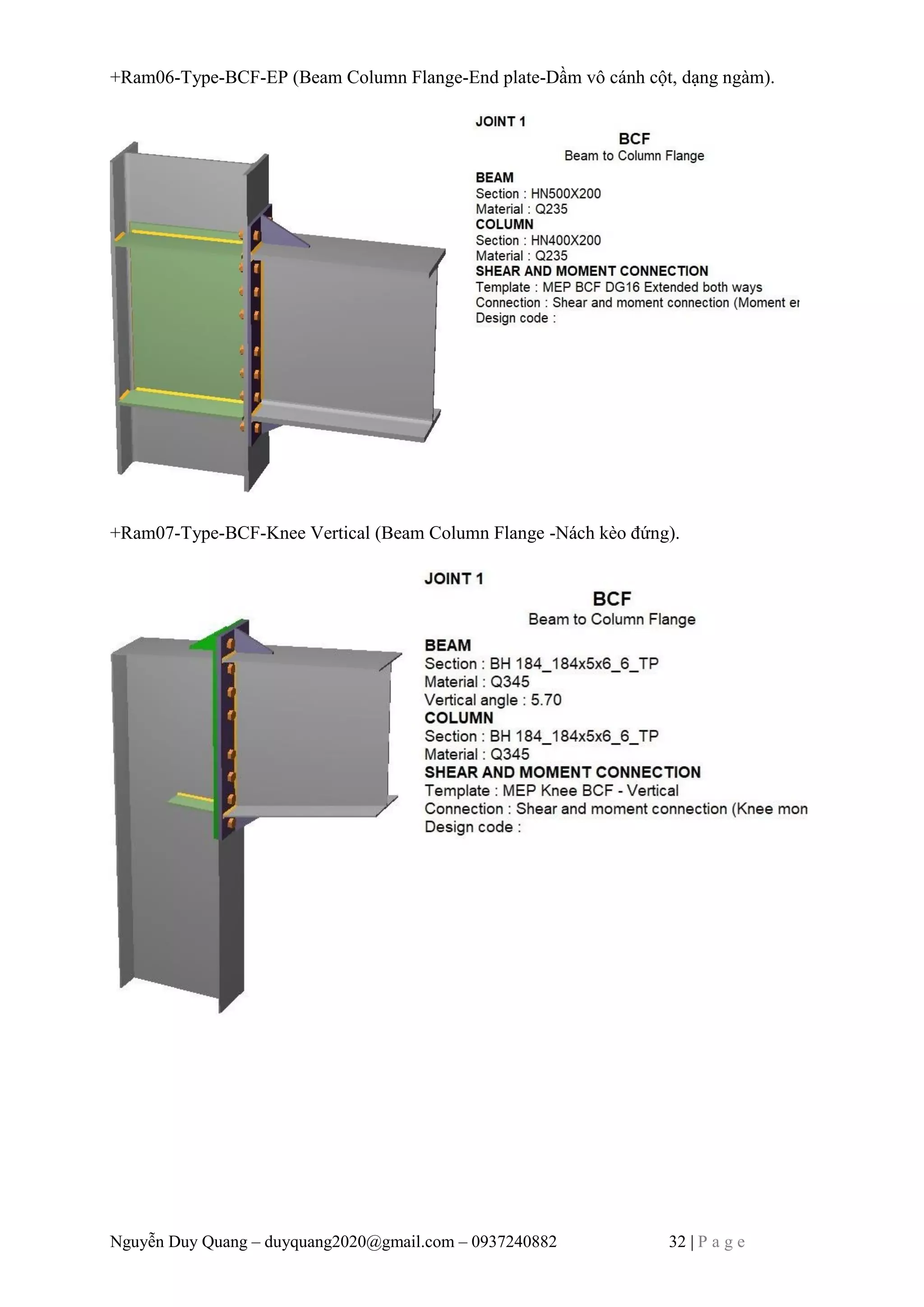 Gioi thieu khoa hoc Ram connection AISC 360 - 16 | PDF