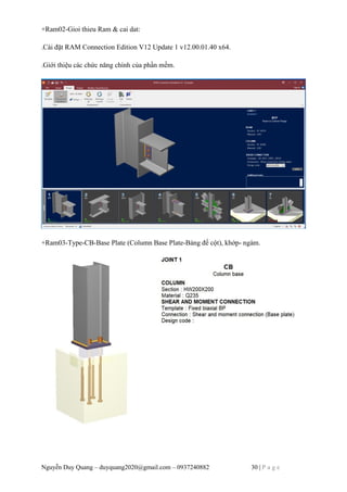 Gioi thieu khoa hoc Ram connection AISC 360 - 16 | PDF