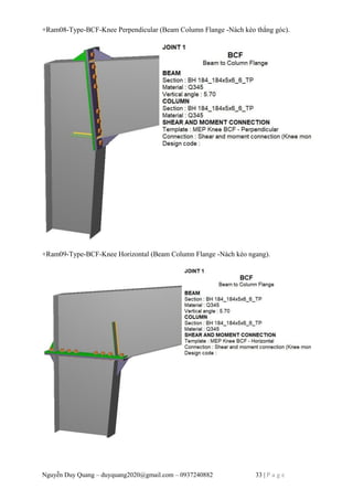 Gioi thieu khoa hoc Ram connection AISC 360 - 16 | PDF