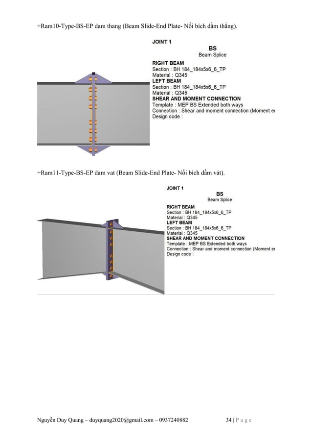 Gioi thieu khoa hoc Ram connection AISC 360 - 16 | PDF