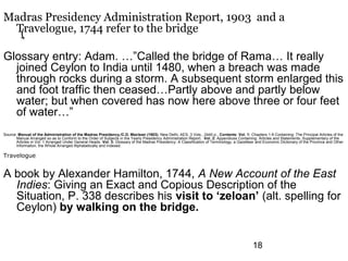 Rama Setu: ppt | PPT