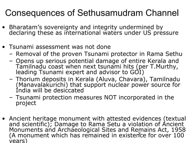 Rama Setu: ppt | PPT