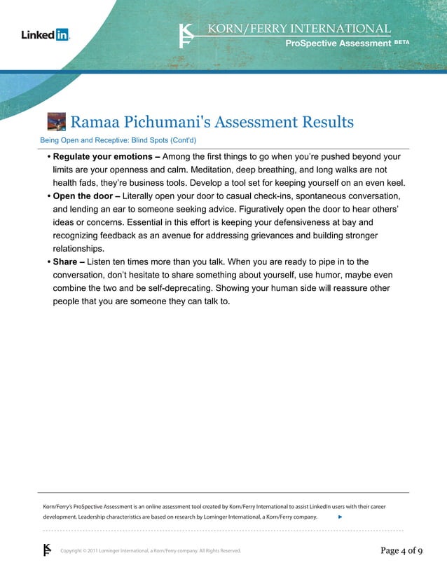Ramaa Pichuman Independent Assessment | PDF