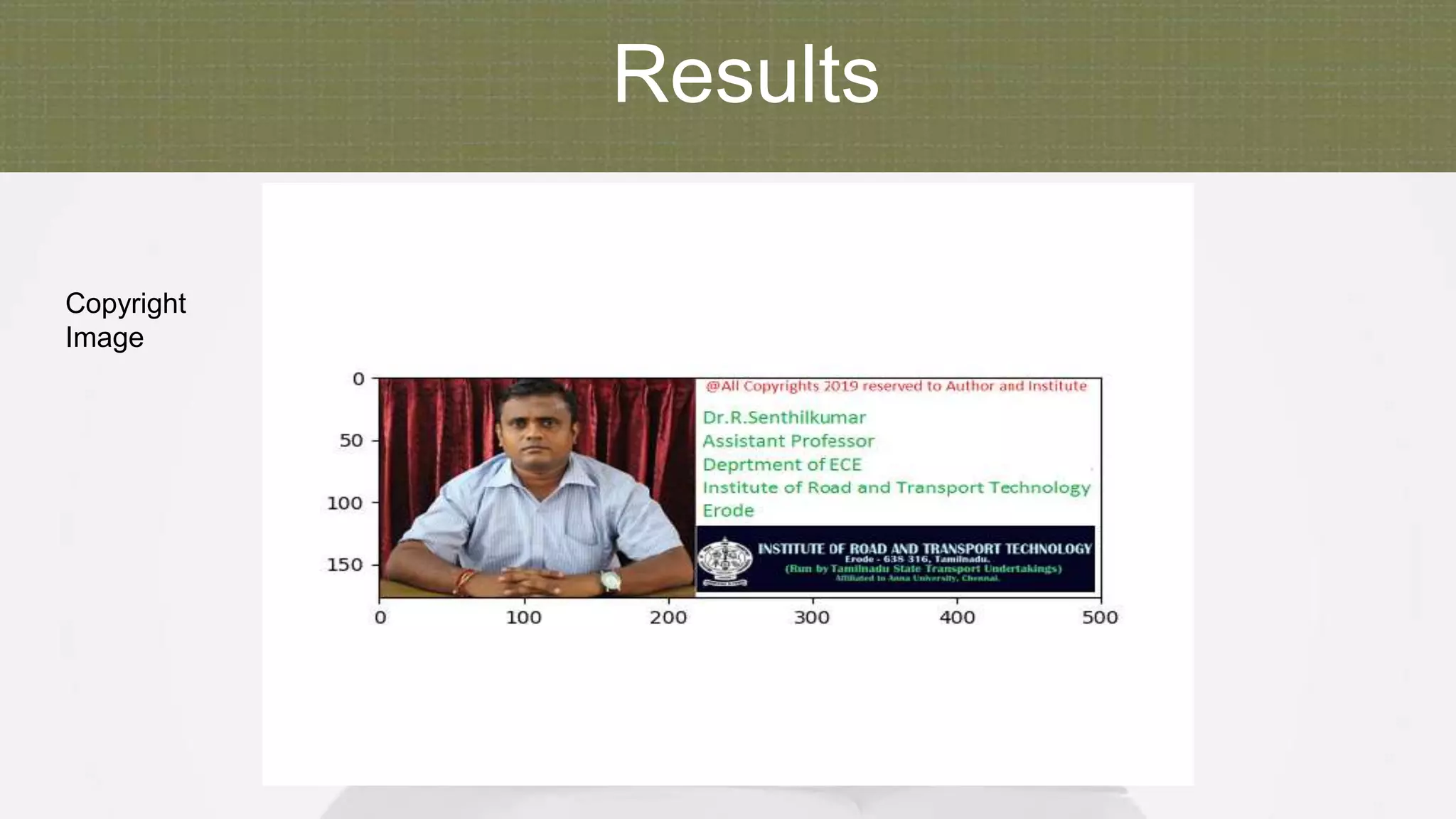 Python for Image and Video processing applications | PPTX