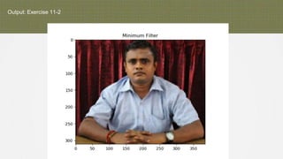 Python for Image and Video processing applications | PPTX