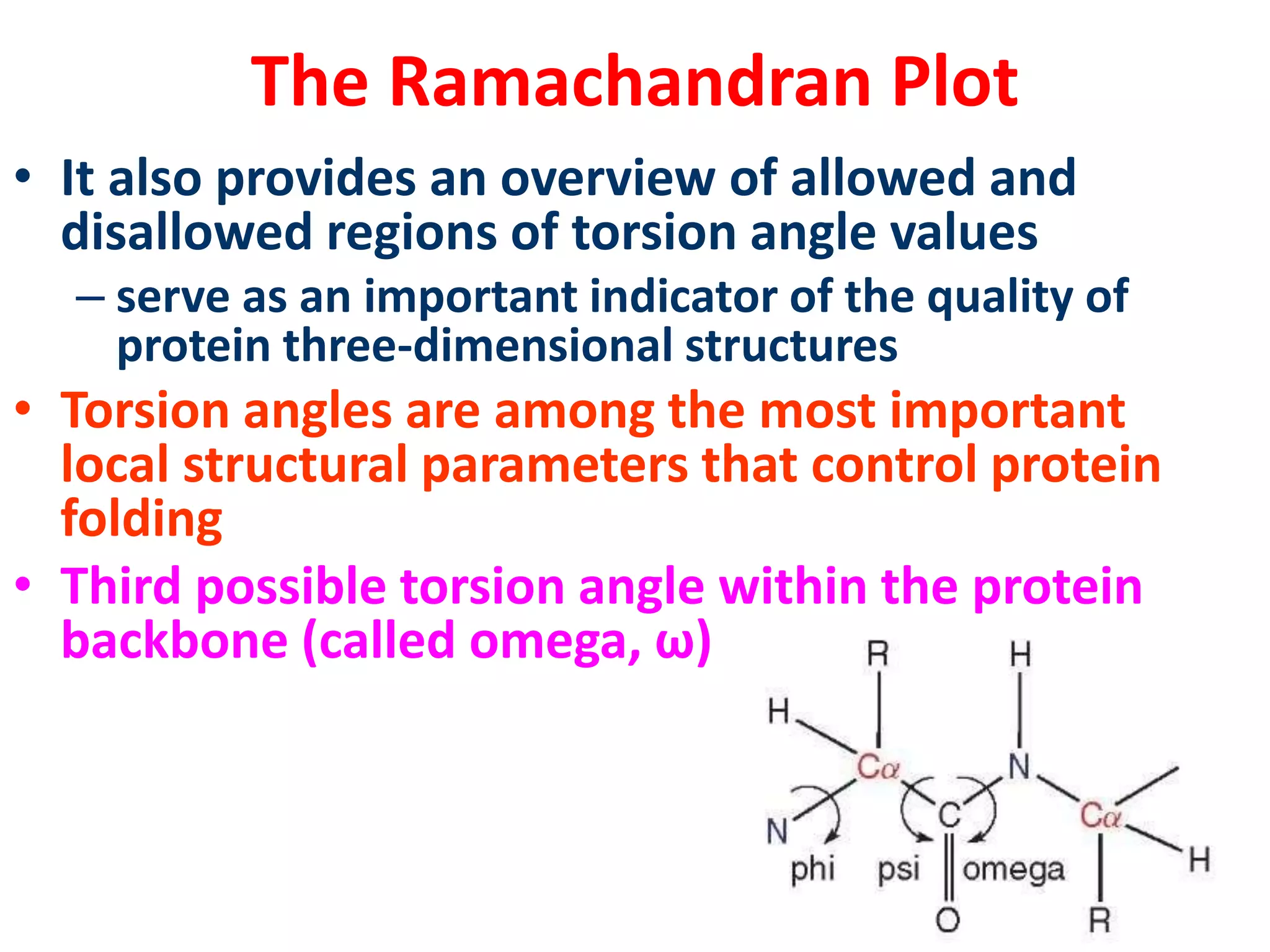 Ramachandran plot | PPTX