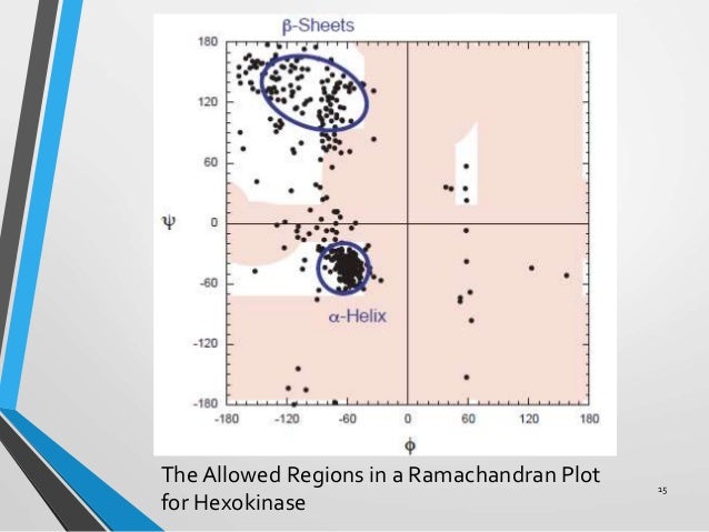 Ramachandran plot