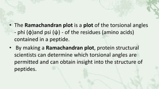 Ramachandran plot | PPTX