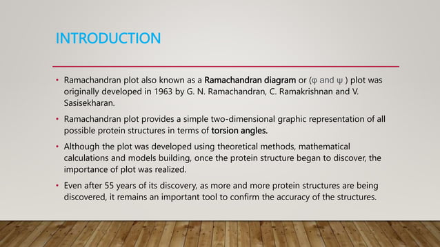 Ramachandran plot | PPTX