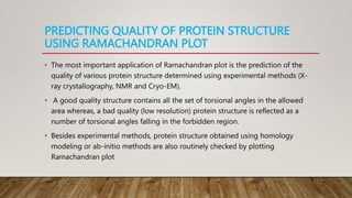 Ramachandran plot | PPTX