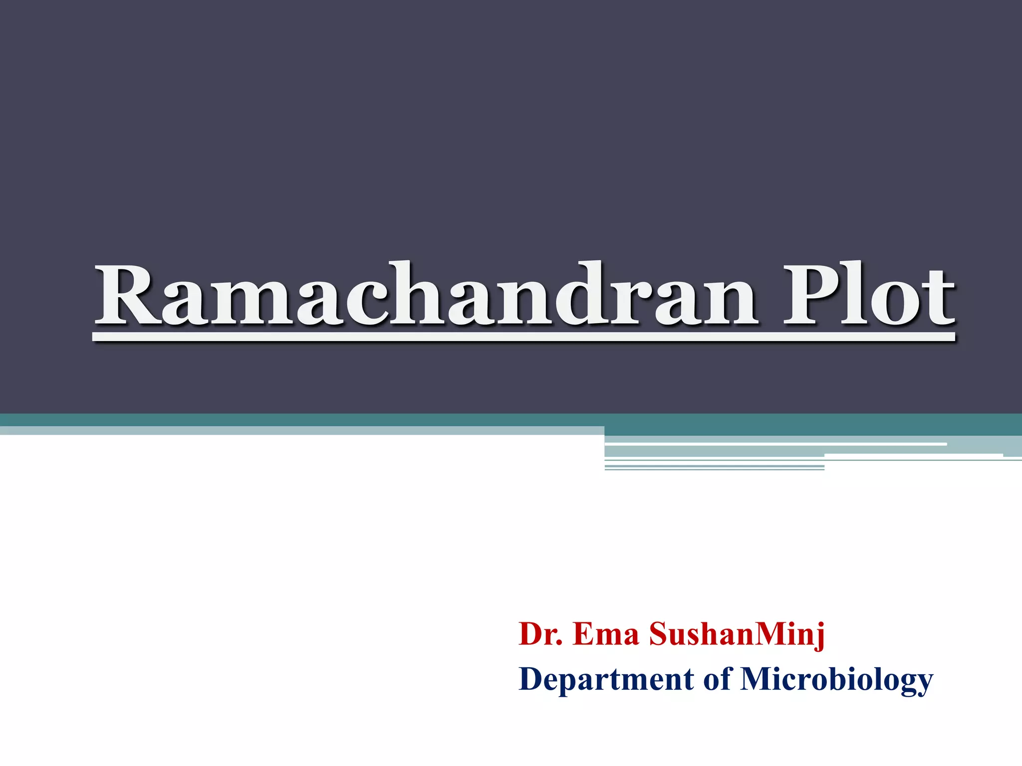 Ramachandran Plot | PPTX | Chemistry | Science