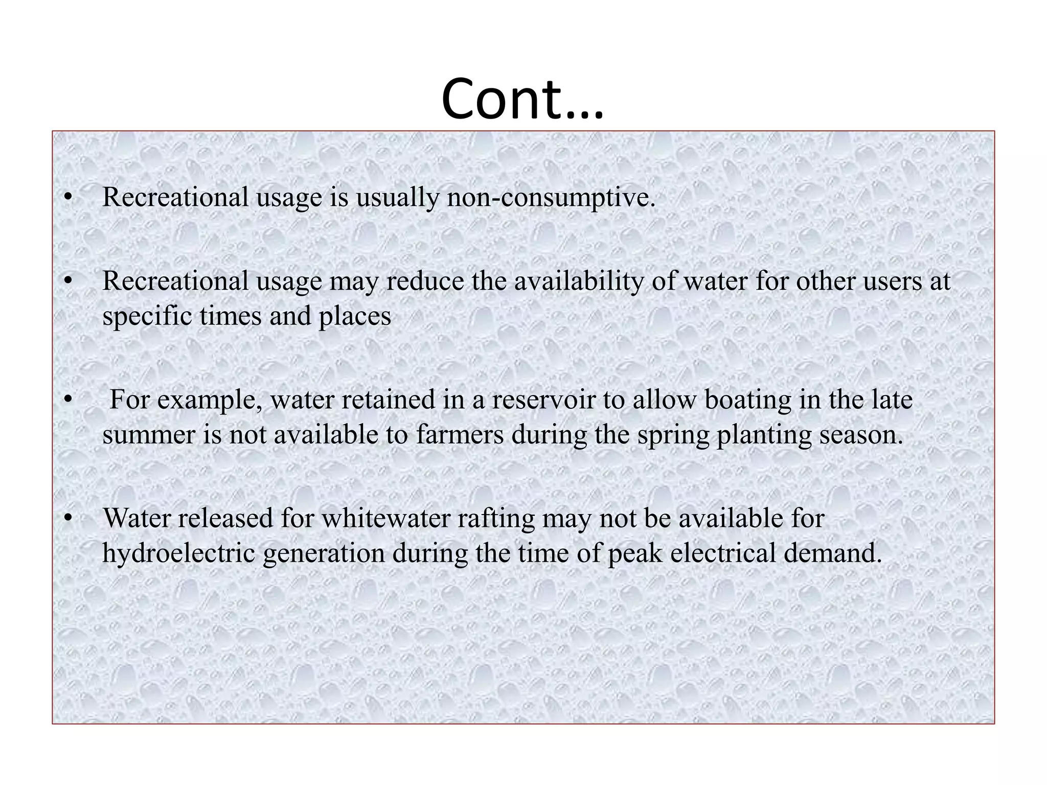 WATER BUDGETING IN LIMNETIC ENVIRONMENT | PPTX