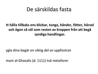 Ramadans andliga dimensioner | PPT