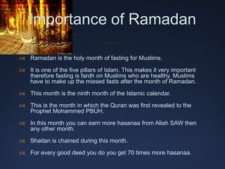 Ramadan | PPTX