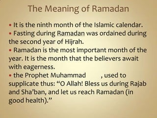 Ramadan | PPT
