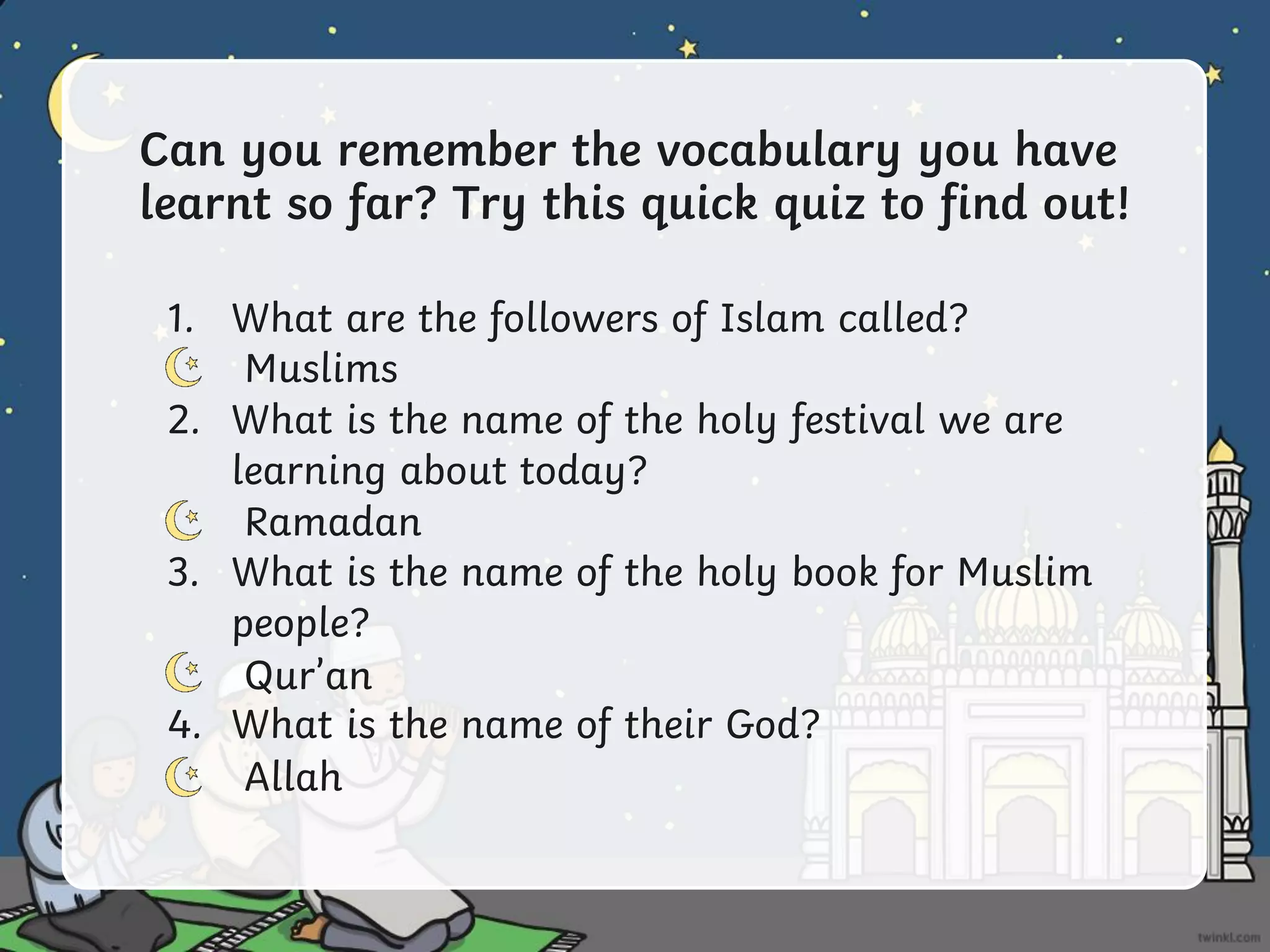 Ramadan-Powerpoint | PDF