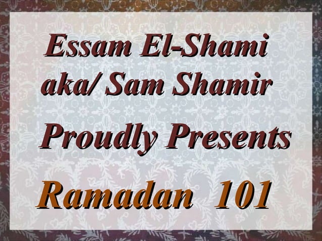 Ramadan 101 Episode No. 21 | PPS | Healthy Cooking and Eating | Food & Drink
