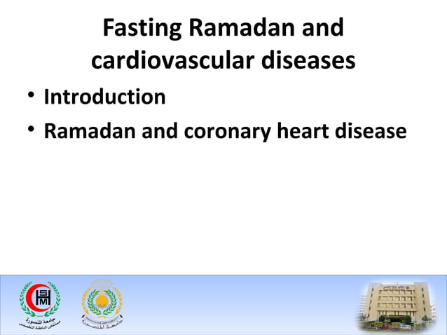 Ramadan and cvd | PPT