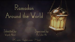 Ramadan around the world | PDF | Islam | Religion & Spirituality