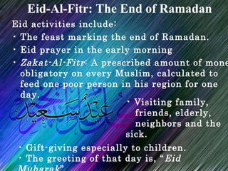 Ramadan awareness presentation | PPT