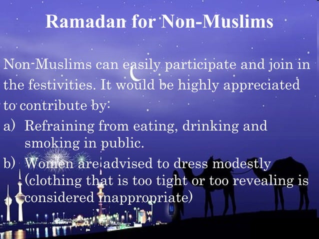 Ramadan awareness presentation | PPT