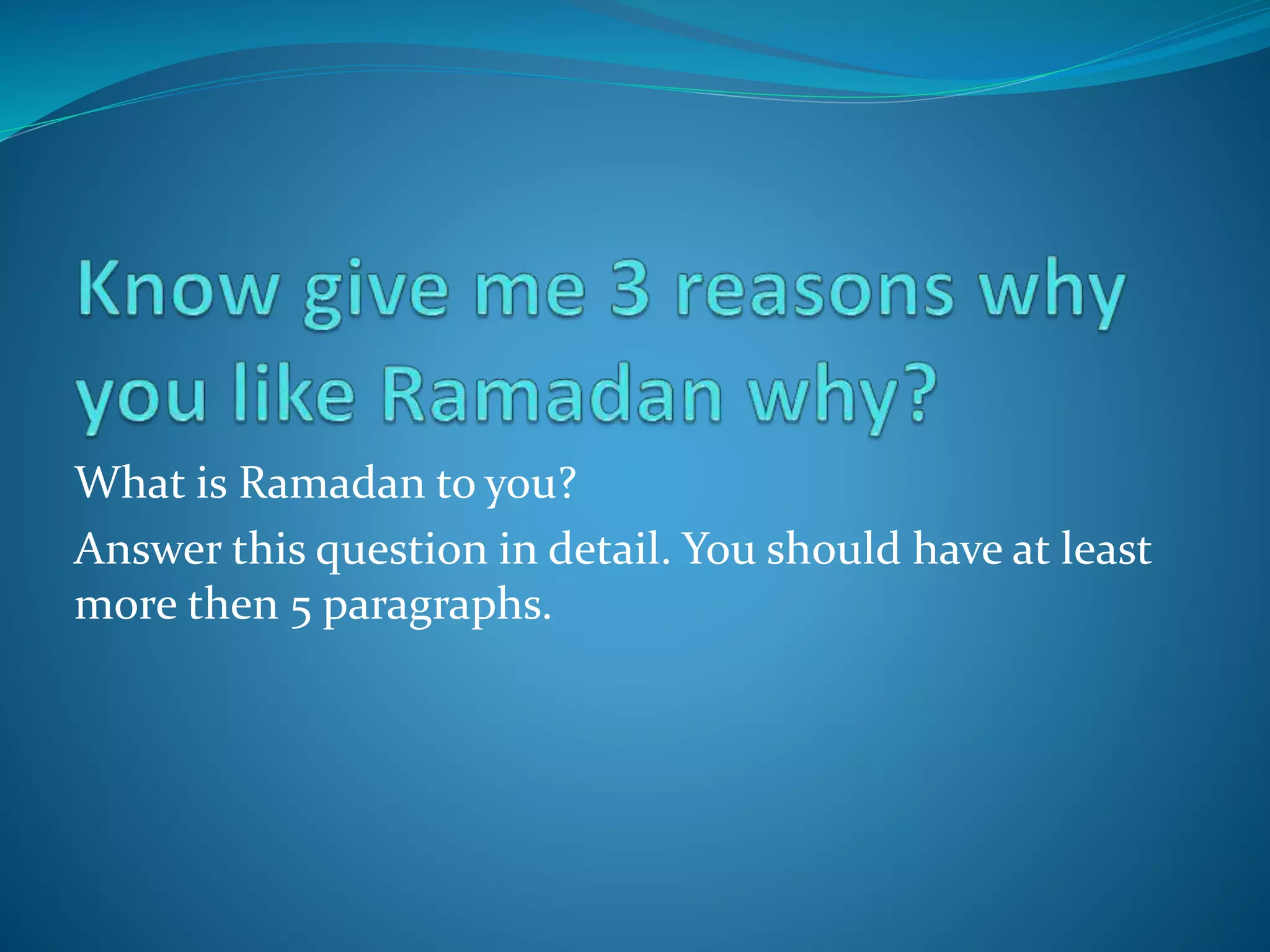 Ramadan by sabba lessonxxx | PPTX