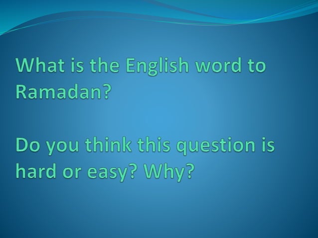 Ramadan by sabba lessonxxx | PPTX