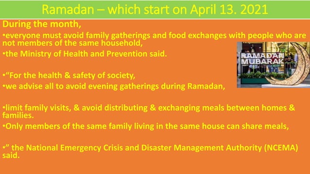 Ramadan Health & Safety Precautions | PPTX