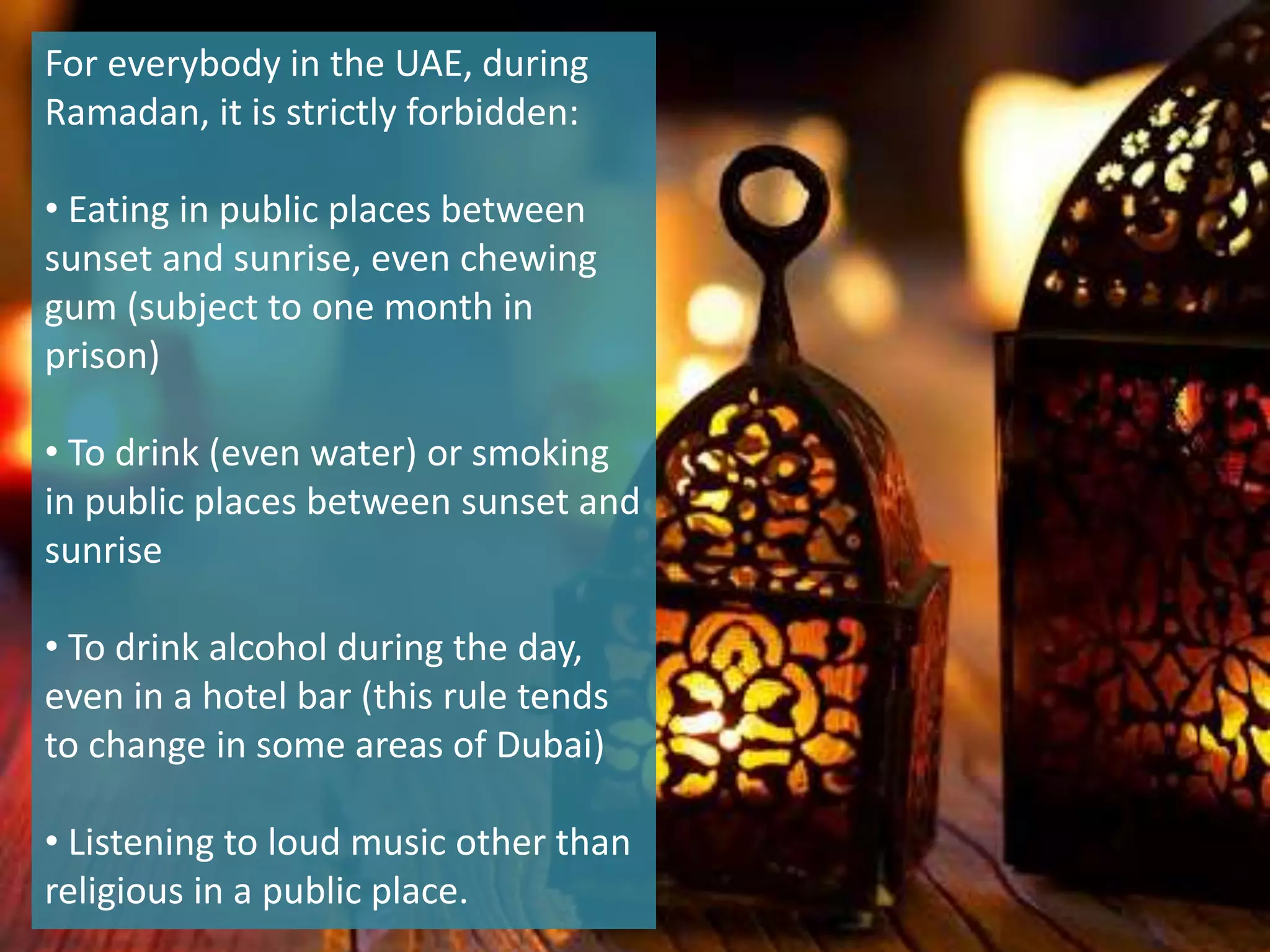 Ramadan in the UAE | PPTX