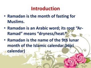Ramadan | PPTX