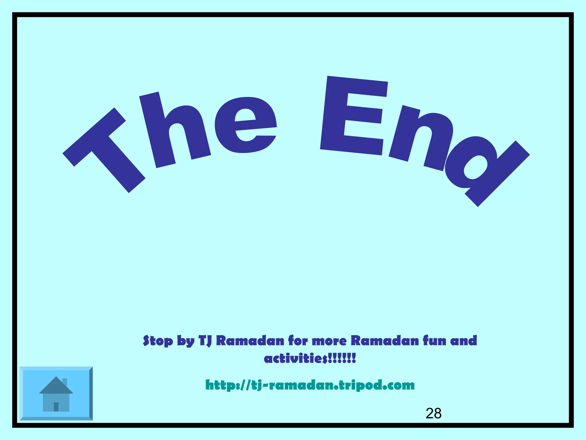 My Little Ramadan Primer | PPS