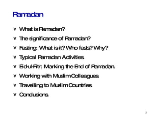 Ramadan Slides | PPT