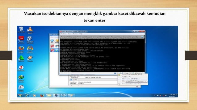 Instalasi Debian 6 Dan Konfigurasi DHCP | PPT