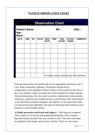 HOSPITAL TRAINING PROJECT | PDF