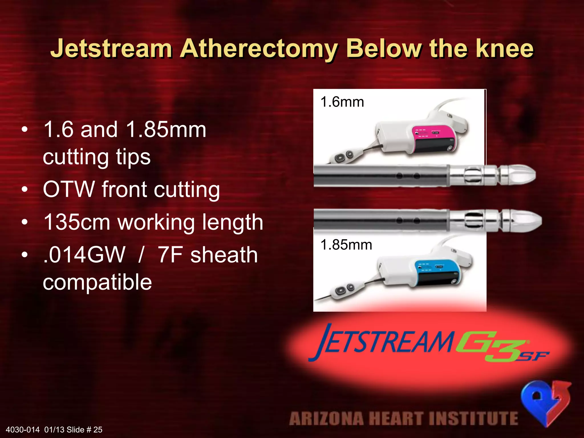 Jet Stream Pathway Device in Peripheral Arterial Disease. | PDF