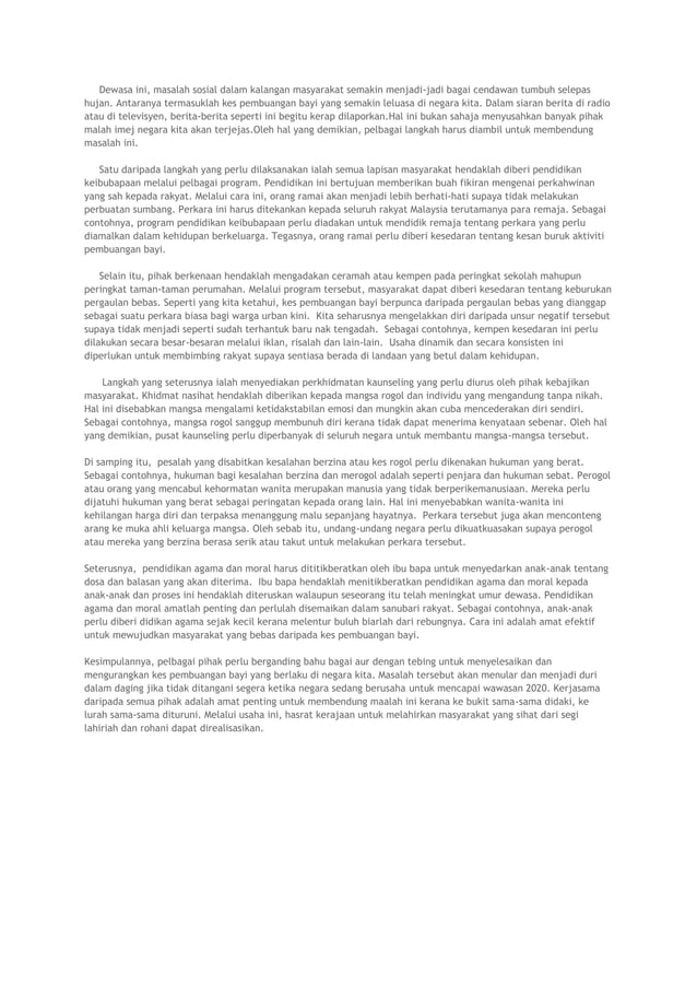 Ramalan spm 2012 karangan | PDF