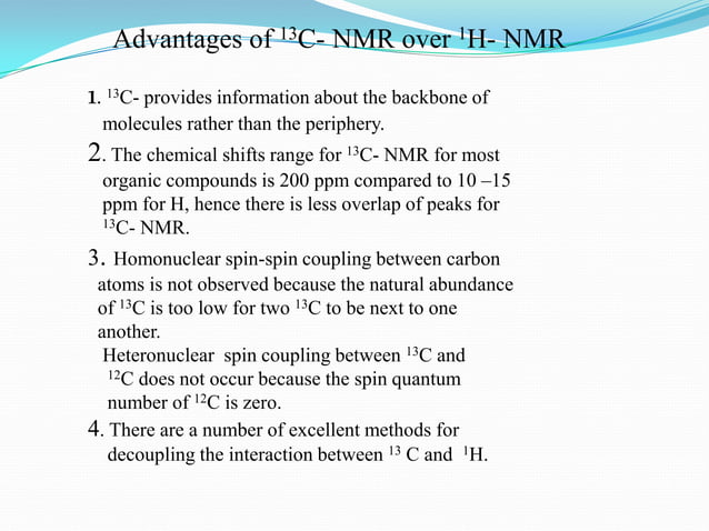13C-NMR SPECTROSCOPY | PPTX