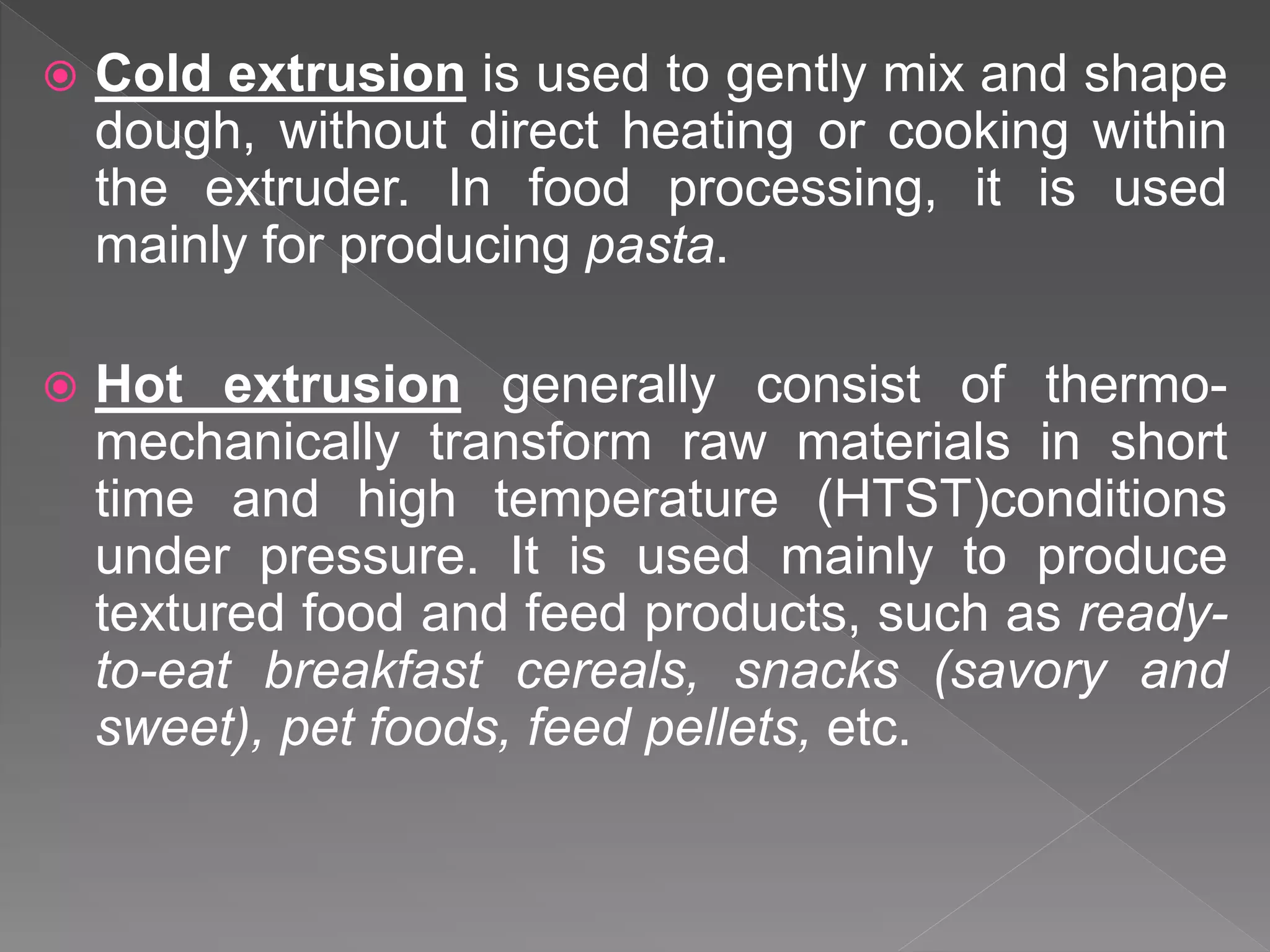 extrusion | PPTX