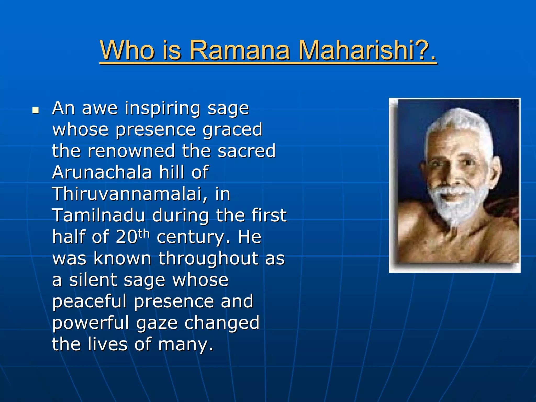 Raman Maharshi | PDF