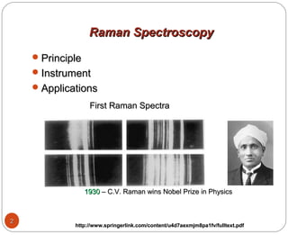 Raman-ppt | PPT | Chemistry | Science