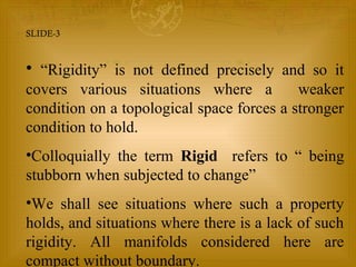 Rigidity ppt | PPT