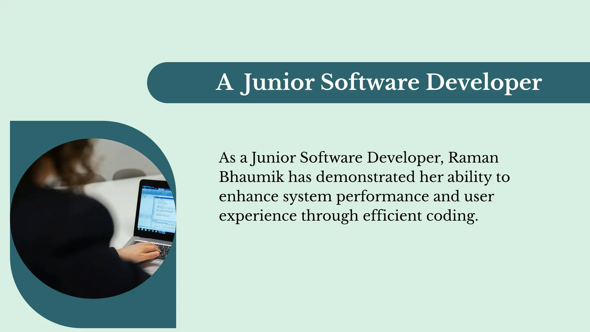 Raman Bhaumik - Passionate Tech Enthusiast | PDF