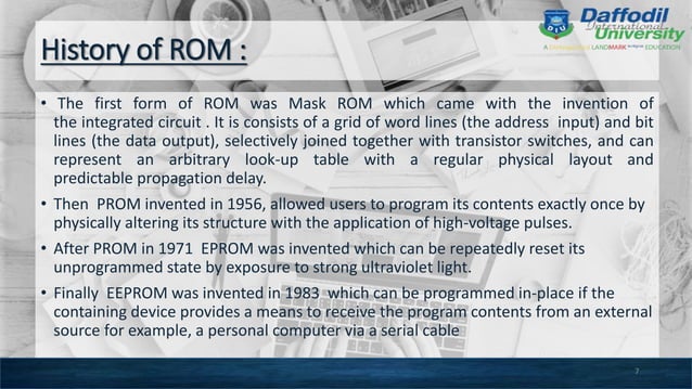 Application of Ram and ROM | PPTX | Data Storage and Warehousing ...