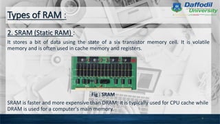 Application of Ram and ROM | PPTX