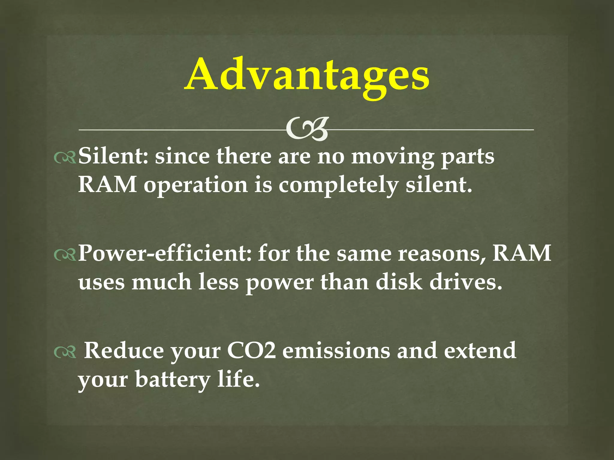 RAM and ROM Chips | PPTX